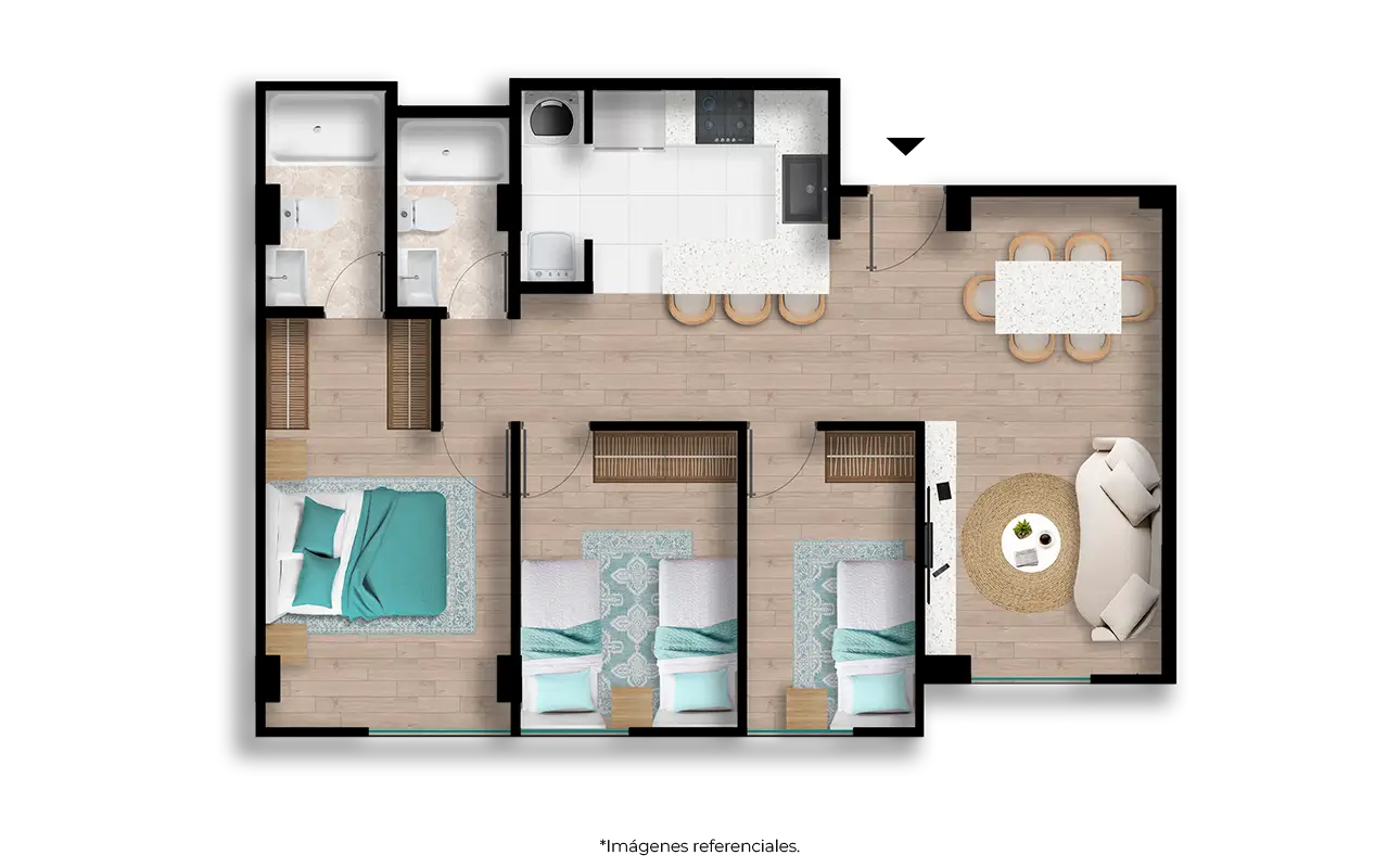 Asia Pacific | Condominio exclusivo con Playa artificial en Cañete